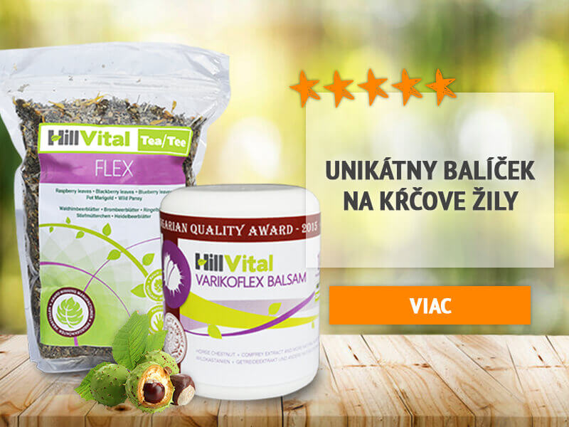Čaj Flex - Čaj na kŕčové žily z 5 byliniek - 150g | HillVital